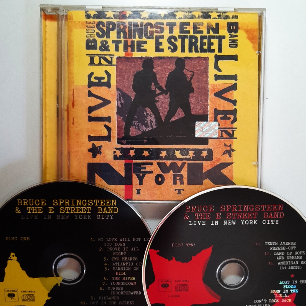 Cd seminovo Bruce Springsteen, Live In New York, 2 mídias intactas ...