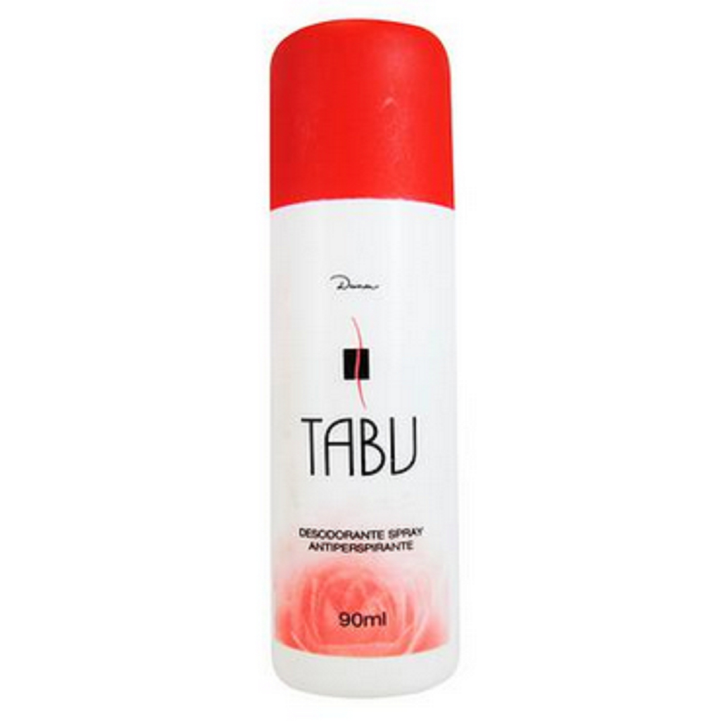 Desodorante Tabu Spray Tradicional 90ml | Shopee Brasil