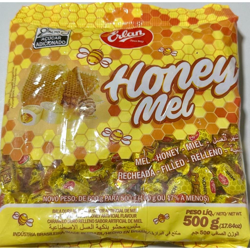 BALA ERLAN DURA RECHEADA LUA DE MEL PC 500G | Shopee Brasil