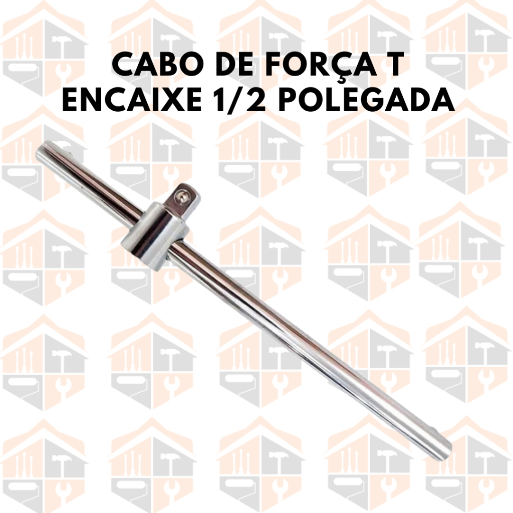 Cabo De Força T Encaixe 1/2 Polegada Para Soquete Profissional 30Cm ...