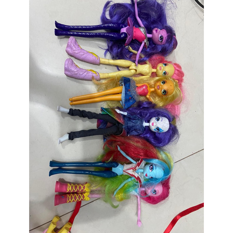 LOTE My Little Pony Equestria Girls | Shopee Brasil