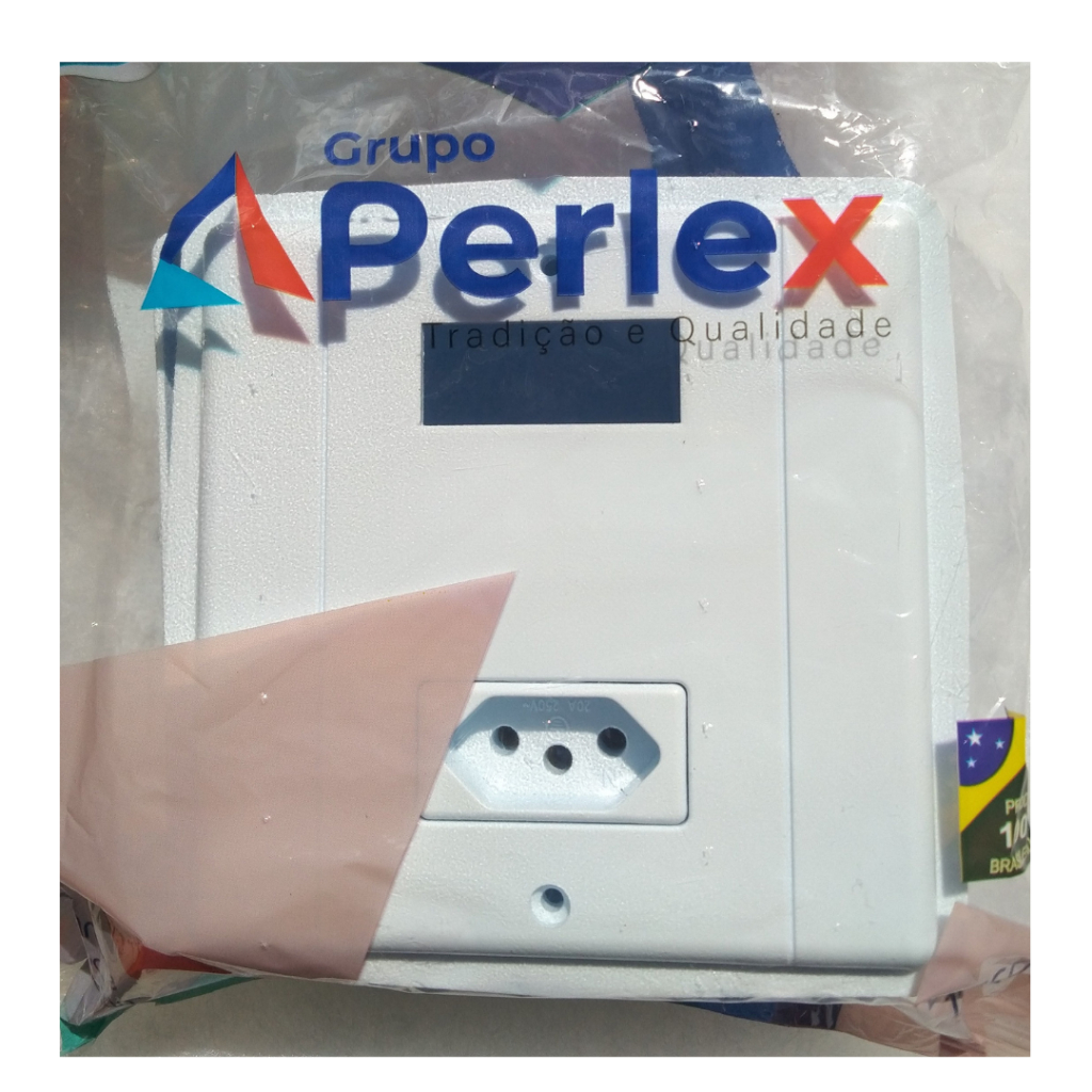 Caixa Ar CONDICIONADO Perlex Embutir 20A 3P SEM Disjuntor - 3915 - 7385 ...