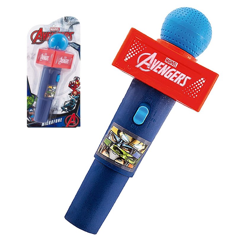 Microfone Infantil C/ Som E Luz P/ Cantar Frozen Avengers | Shopee Brasil