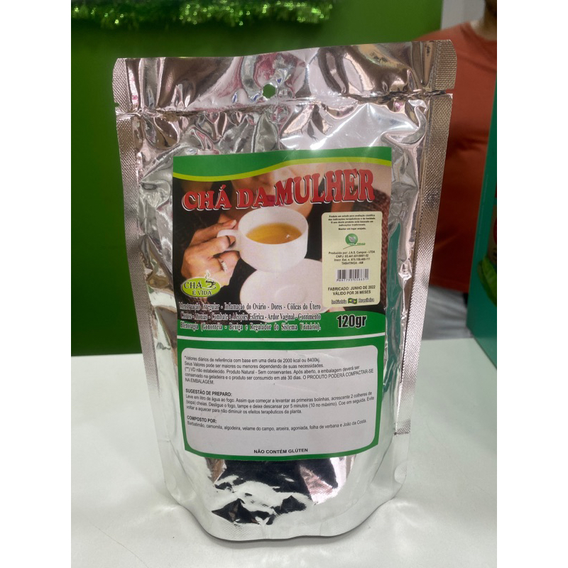 Chá da Mulher - 120g | Shopee Brasil