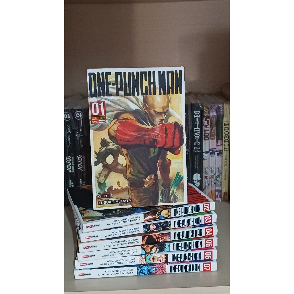 Kit One punch man - Volumes 1 ao 7 | Shopee Brasil