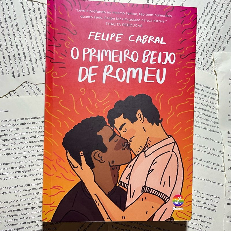 O Primeiro Beijo de Romeu - Felipe Cabral | Shopee Brasil