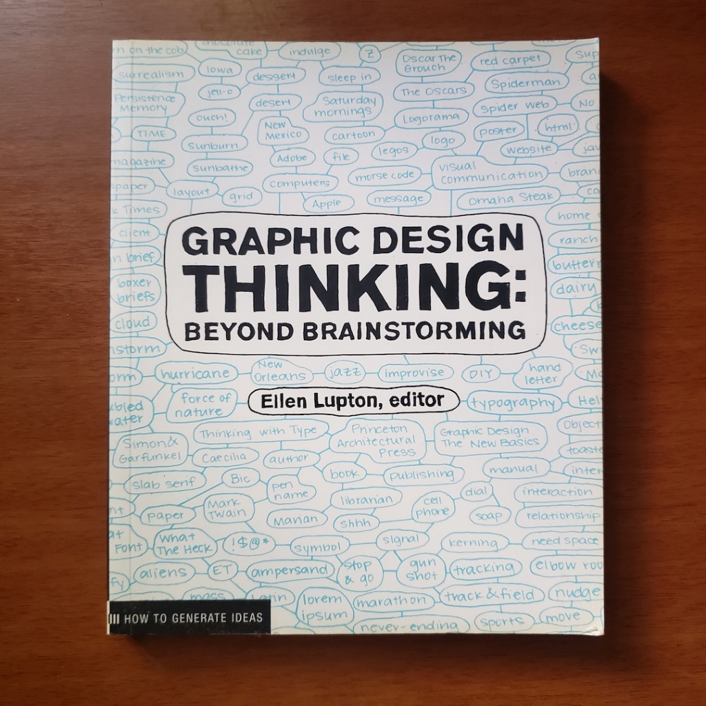 Livro Graphic Design Thinking: beyond brainstorming Ellen Lupton | Shopee Brasil
