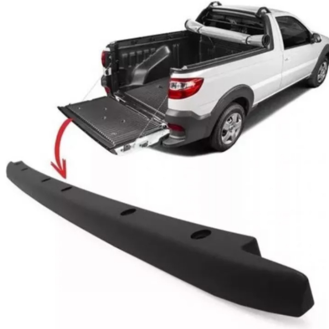 Moldura Friso Superior Tampa Traseira Fiat Strada 2013 A 2020 100208682 ...