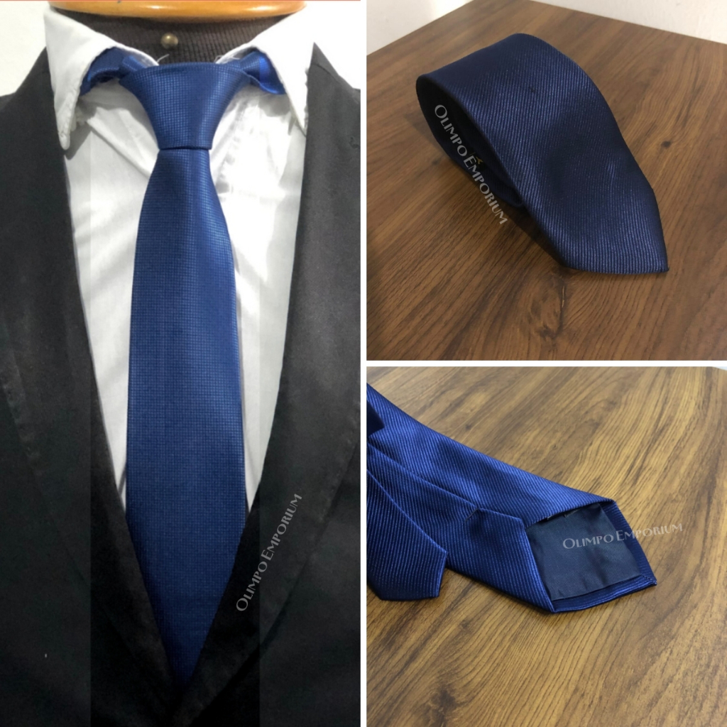 Gravata Slim Azul Marinho Importada Texturizada Casamento Padrinhos ...