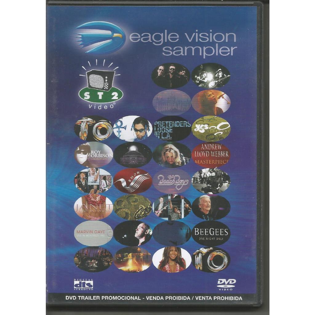 Eagle Vision Sampler - The Cure - Prince - Tina Turner - DVD | Shopee ...