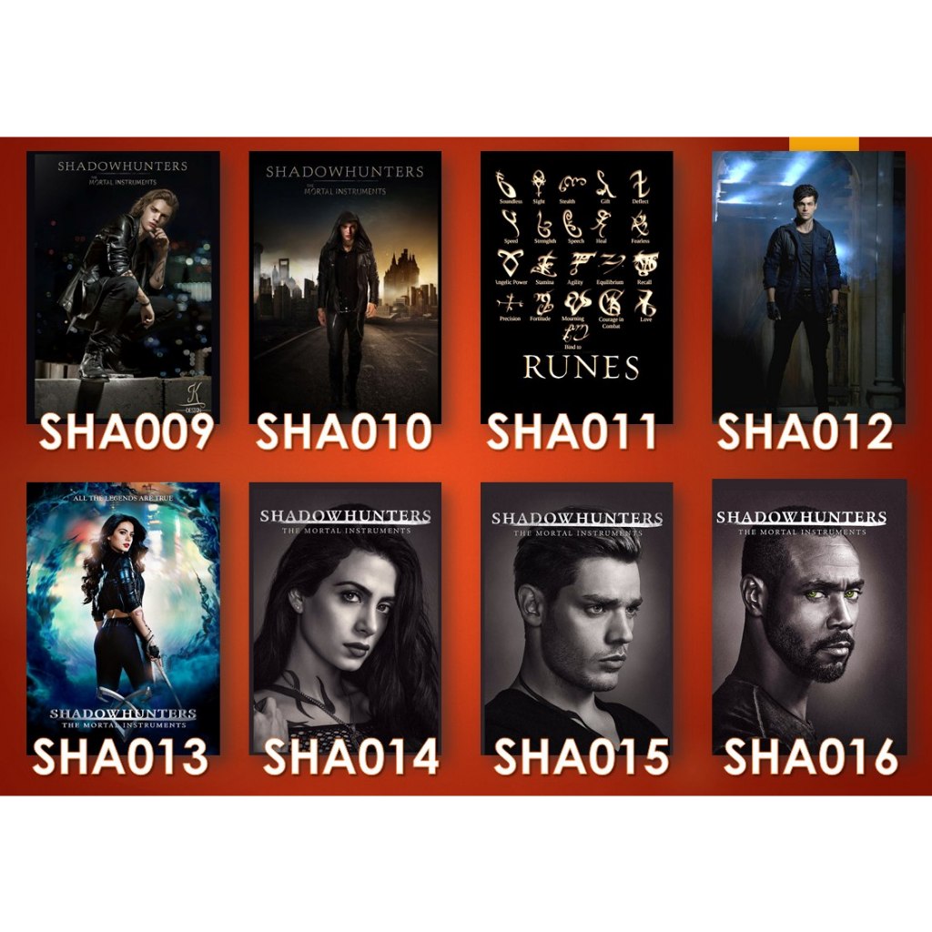 Caderno de 20 Matérias com 400 Folhas Shadowhunters | Shopee Brasil