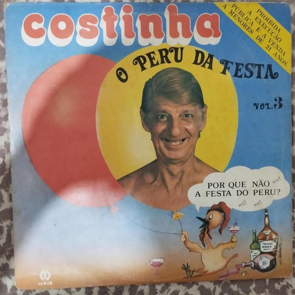 LP/VINIL Costinha – O Perú da Festa Vol. 3 (1983) | Shopee Brasil