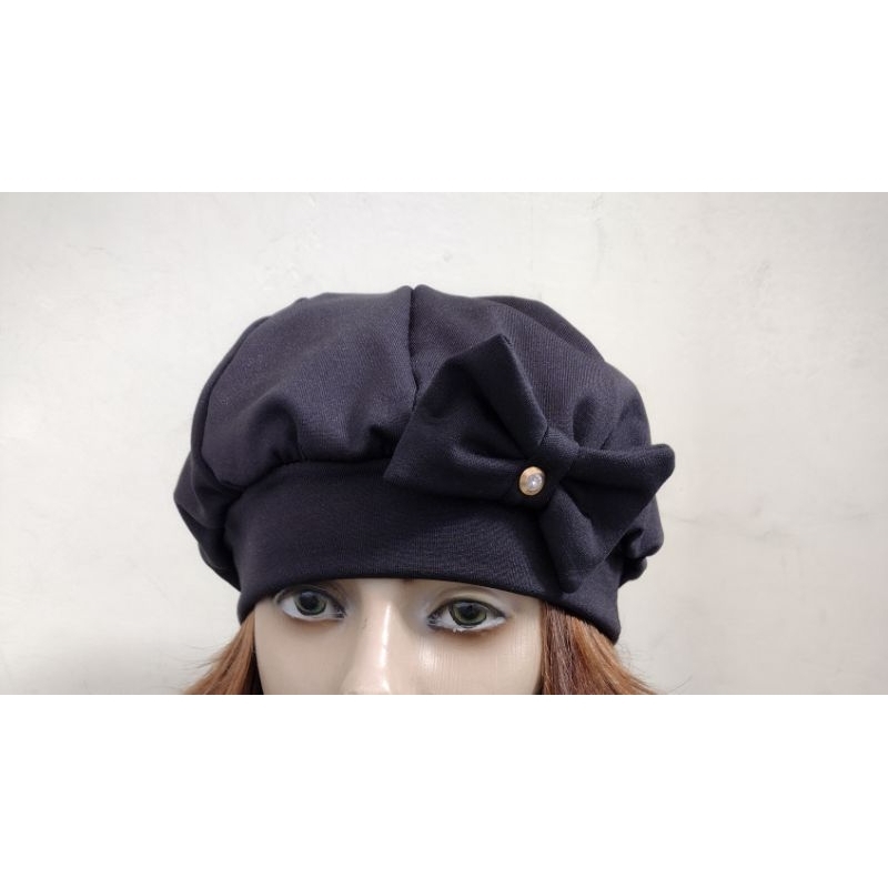 Boina Maria italiana-o Flanelada ou couro fake cirrê Unissex sem laço ...