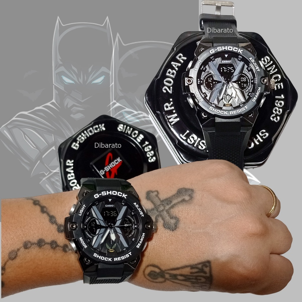 Relógio G-Shock BATMAN masculino Funcional Relógio do batman relogio ...