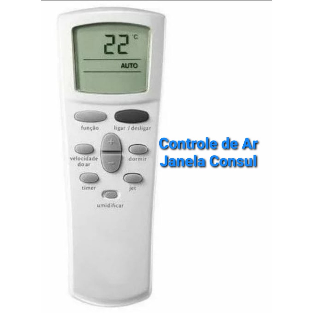 Controle De Ar Consul Janela | Shopee Brasil