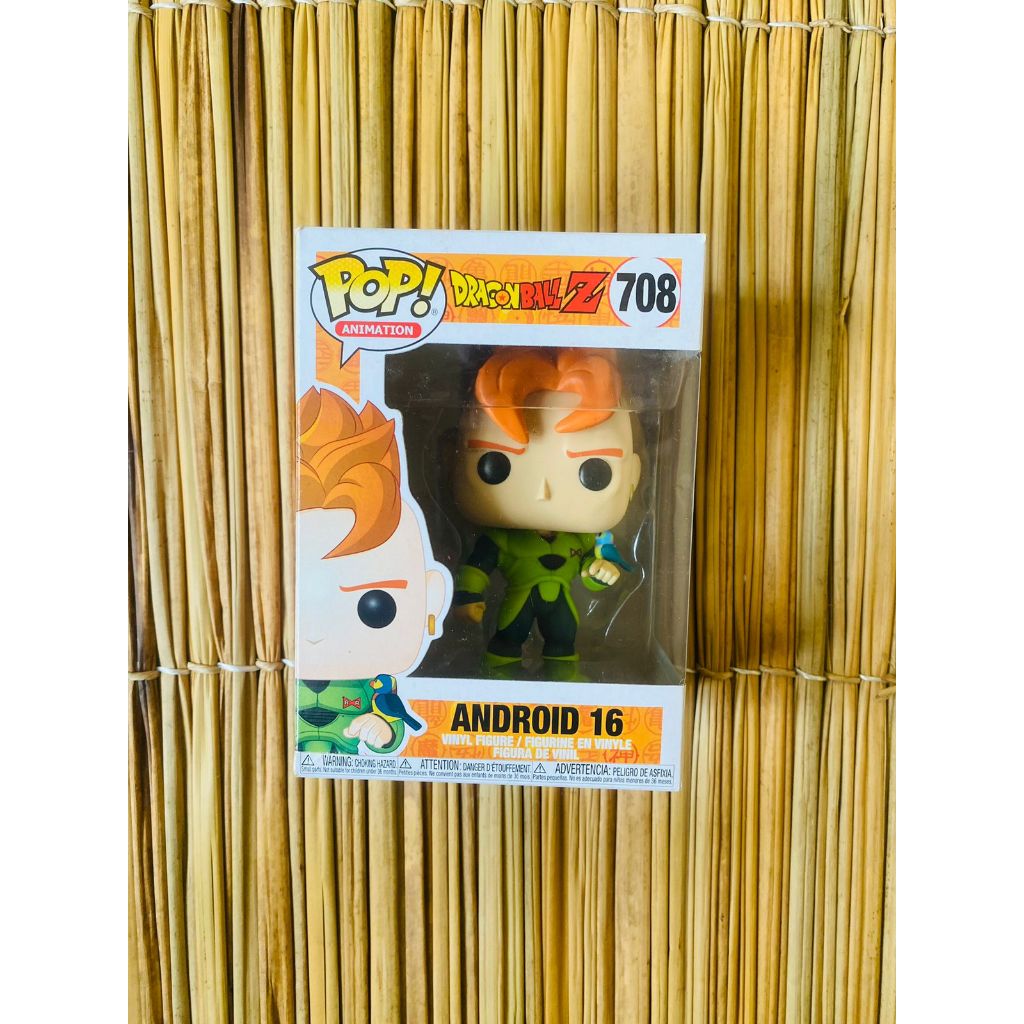 Funko Pop! Dragon Ball Z - Android 16 - Cor Cor Unica | Shopee Brasil