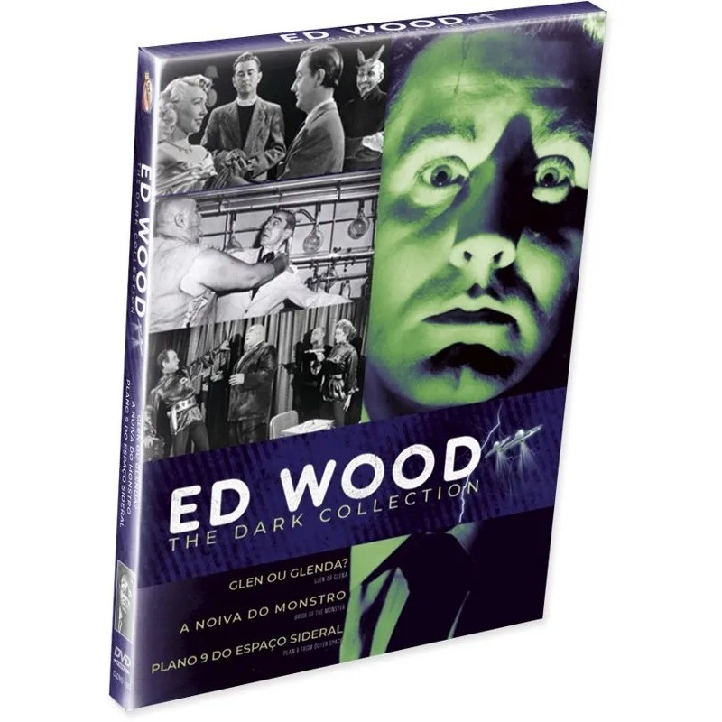 Box Dvd: Ed Wood - The Dark Collection (3 Filmes) | Shopee Brasil