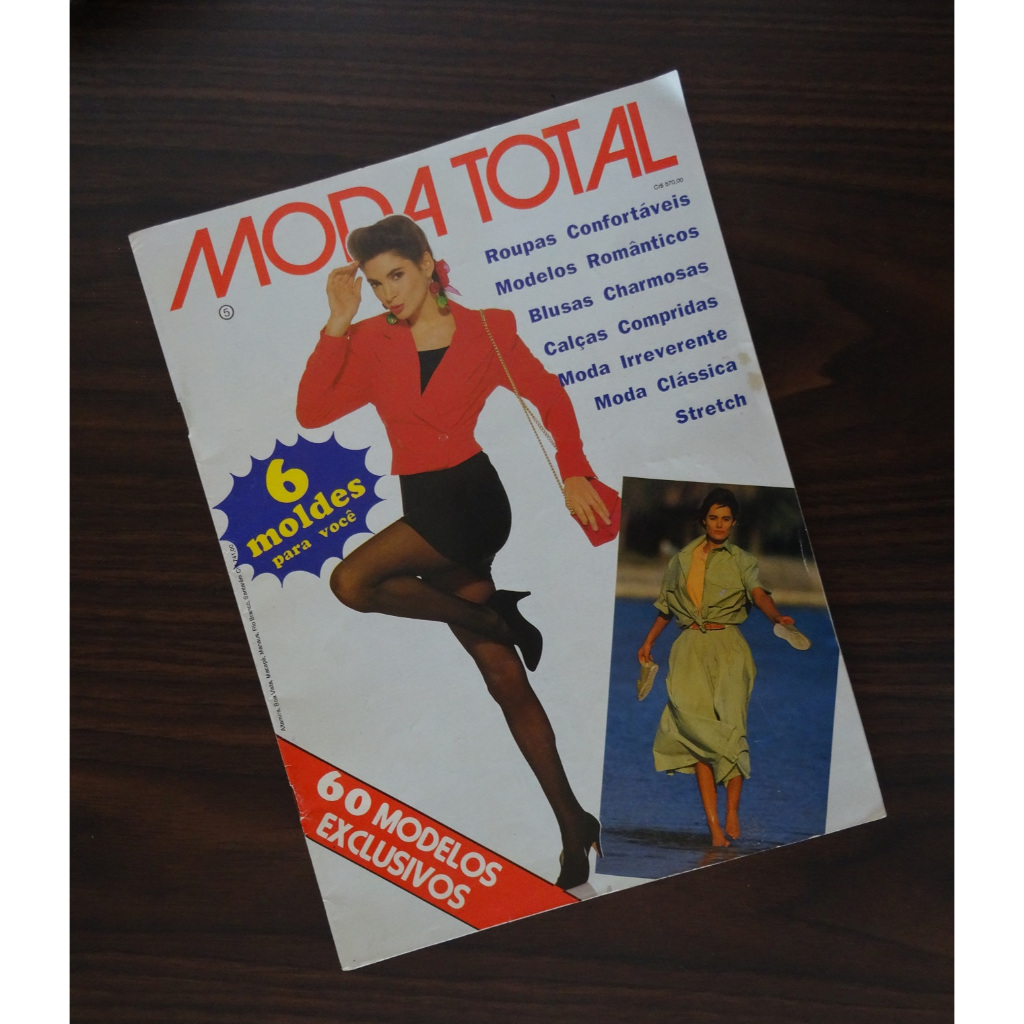 Moda total - nova, com todos os moldes | Shopee Brasil