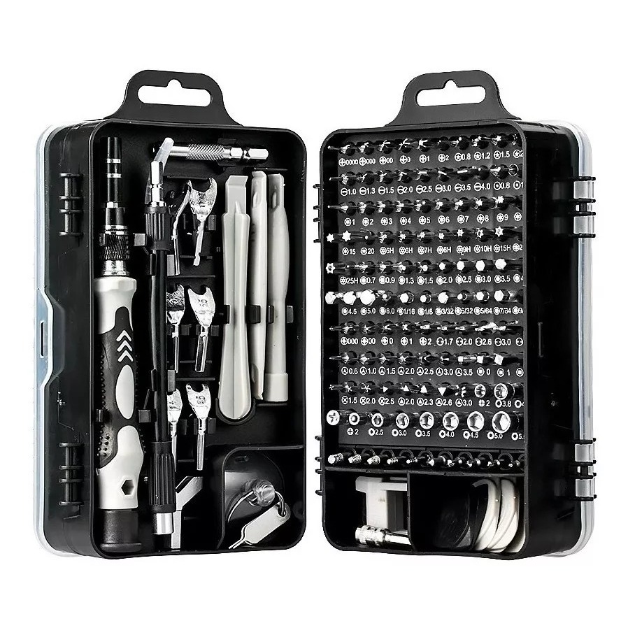 Kit Chaves Precisão Manutenção Profissional 115 pç Magnetico Com Estojo ...