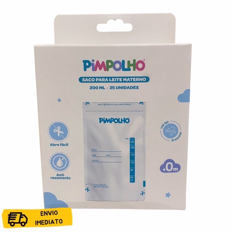 Saco Para Leite Materno BUBA 25 unidades | Shopee Brasil