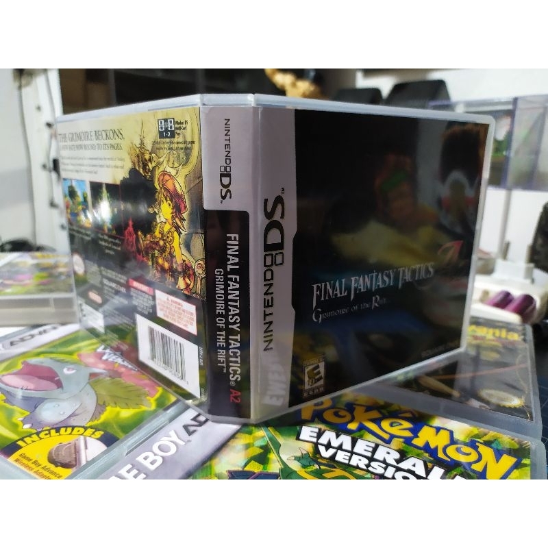 Box com encarte - Game Boy Advance/Nds/Gbc/Gb/3ds/ Box transparente ...