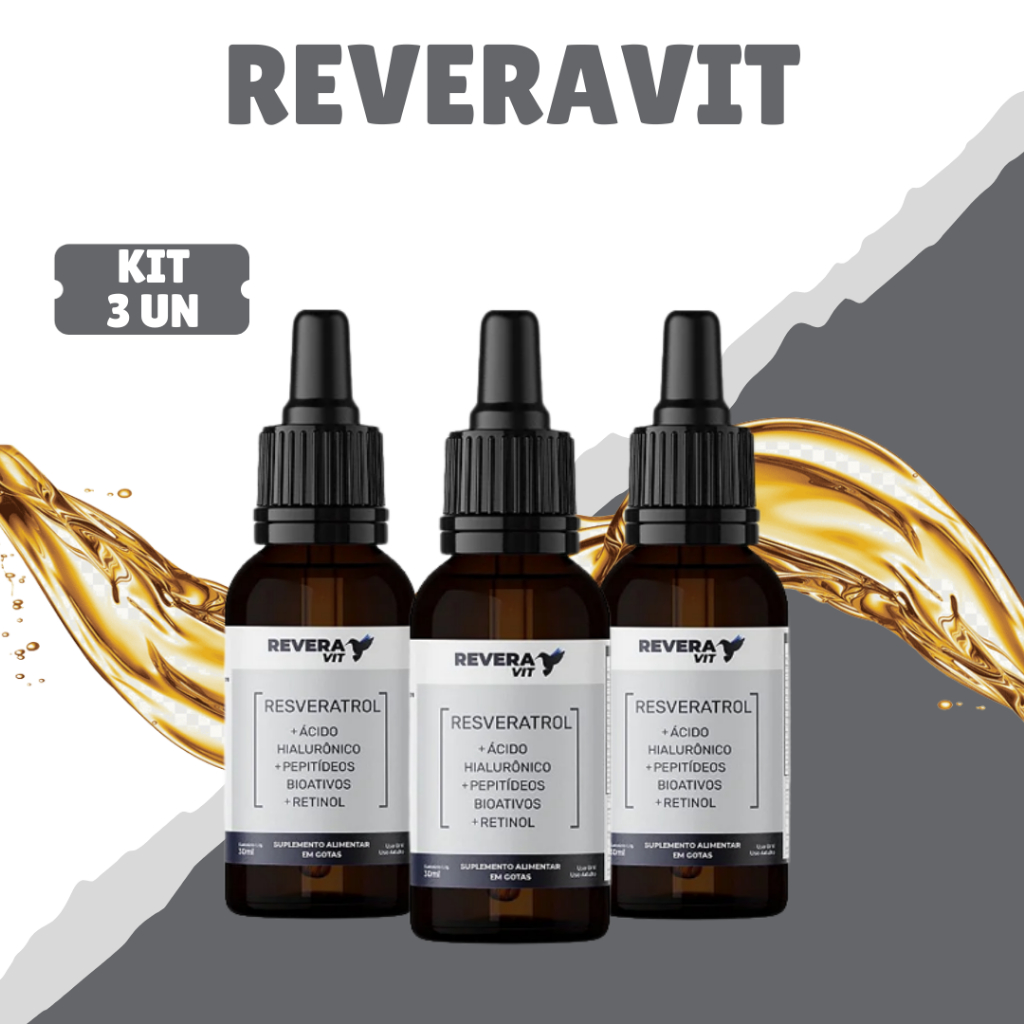 3 ReveraVit Original 30ML | Shopee Brasil