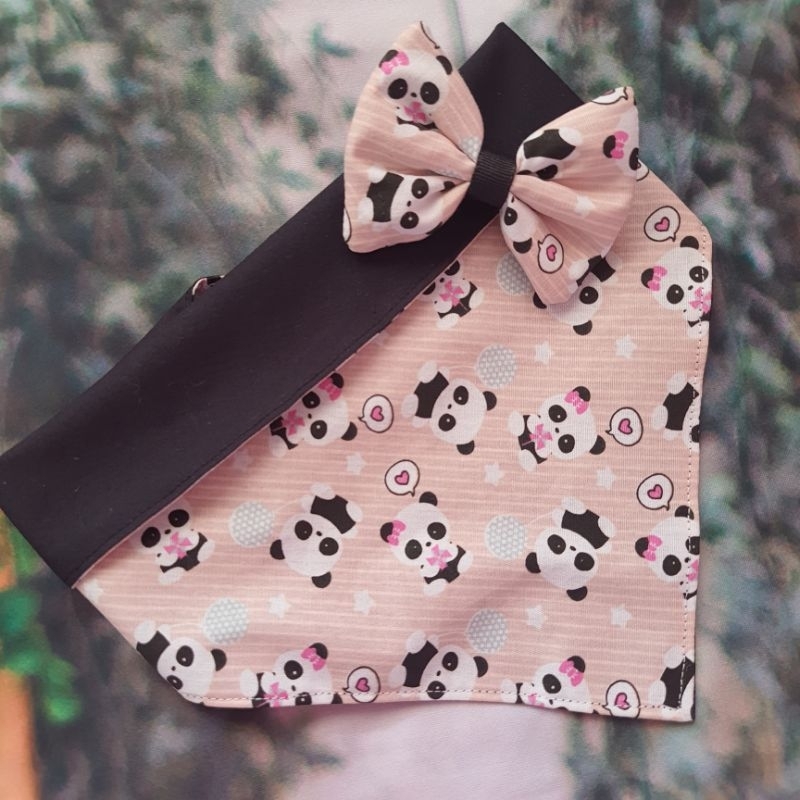 Bandana pet panda / bandana para cachorro | Shopee Brasil