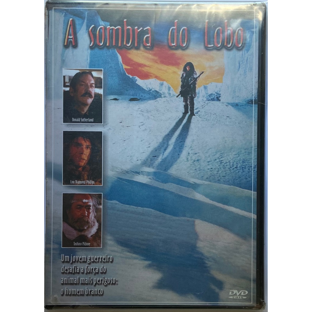 DVD A Sombra do Lobo Donald Sutherland Original Lacrado | Shopee Brasil