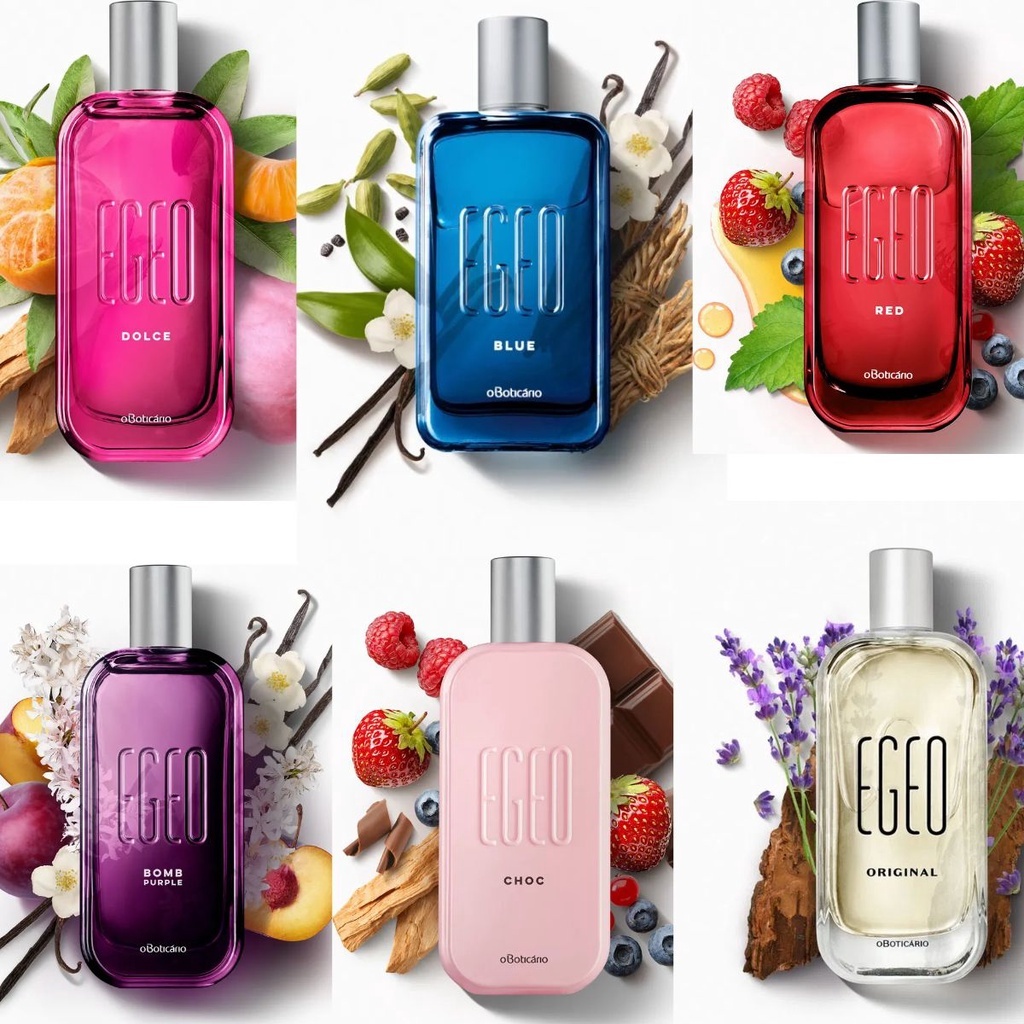 Colônia Egeo O Boticário 90ml | Shopee Brasil
