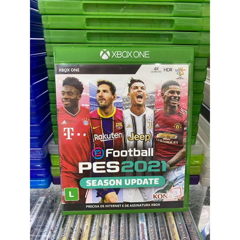 PES 2021 - Mídia Física - Xbox One | Shopee Brasil