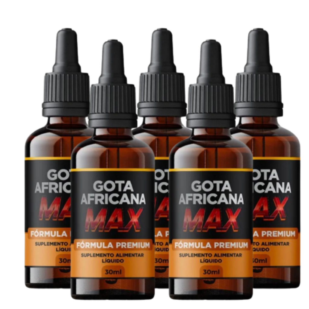 5 GOTA AFRICANA MAX 30ml - ORIGINAL | Shopee Brasil