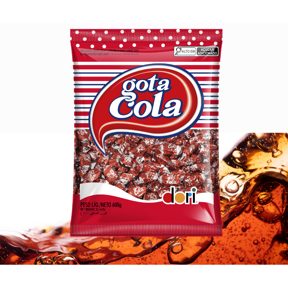 Bala Gota Cola - 600g Dori | Shopee Brasil