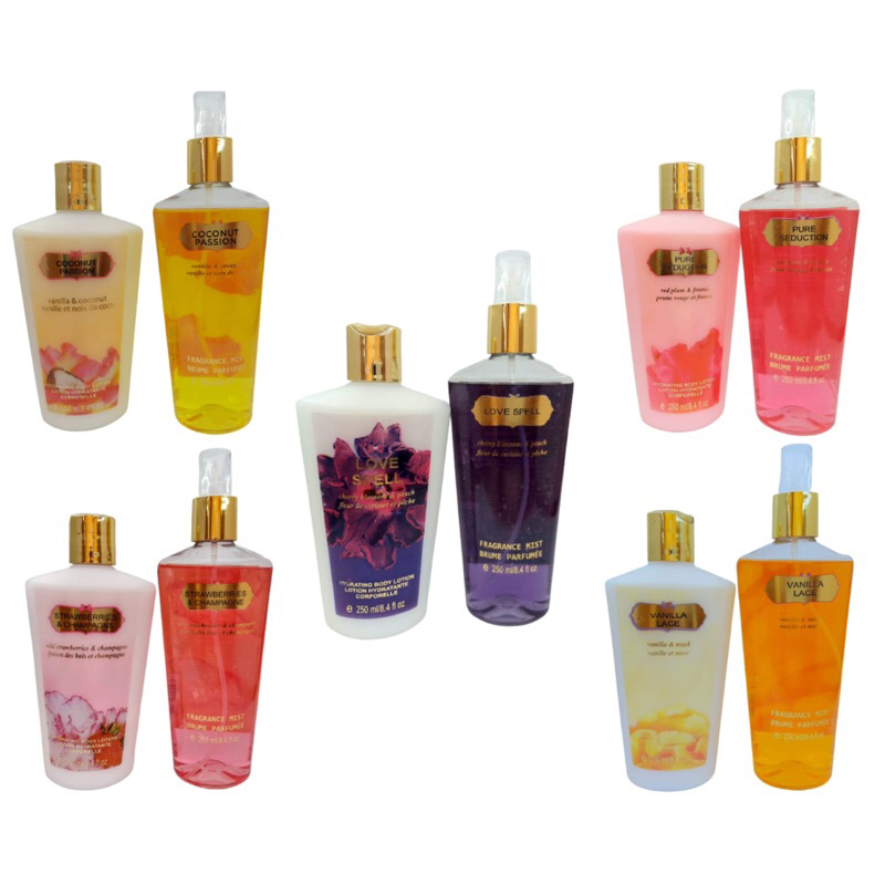 15 kits creme hidratantes + 15 body splash 250 ml + sacolas | Shopee Brasil