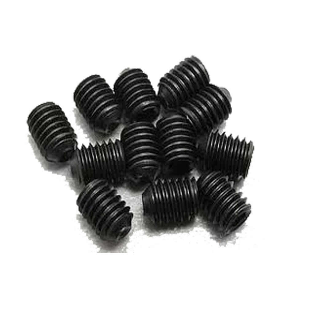 20 Parafuso Allen 1/4x1/4 Para Rosca Sem Fim Maquina Frango | Shopee Brasil