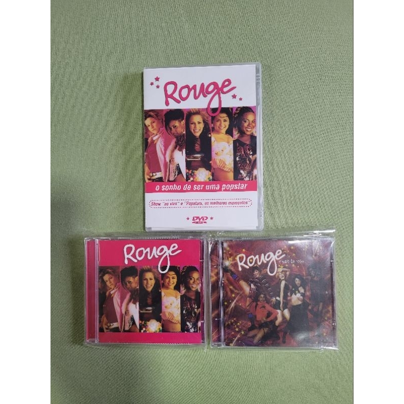 Dvd+Cds Rouge | Shopee Brasil