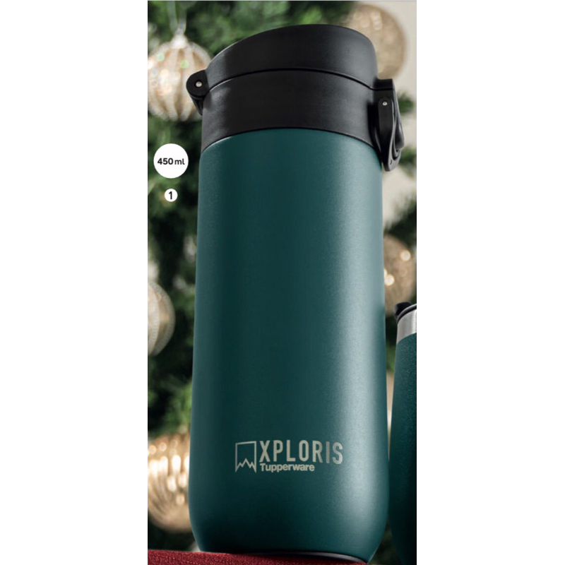 Tupperware Garrafa termica Xploris 450 ml Copo Termico Xploris 230 ml ...