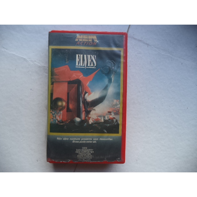 Fita Vhs Elves Original Legendado Terror | Shopee Brasil