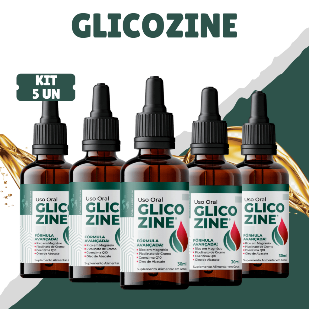 5 Glicozine Original 30ML | Shopee Brasil