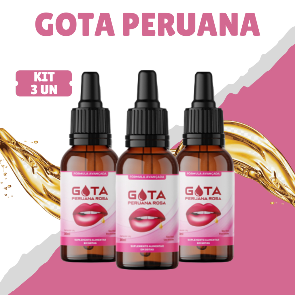 3 Gota Peruana Original 30ML Super Oferta | Shopee Brasil