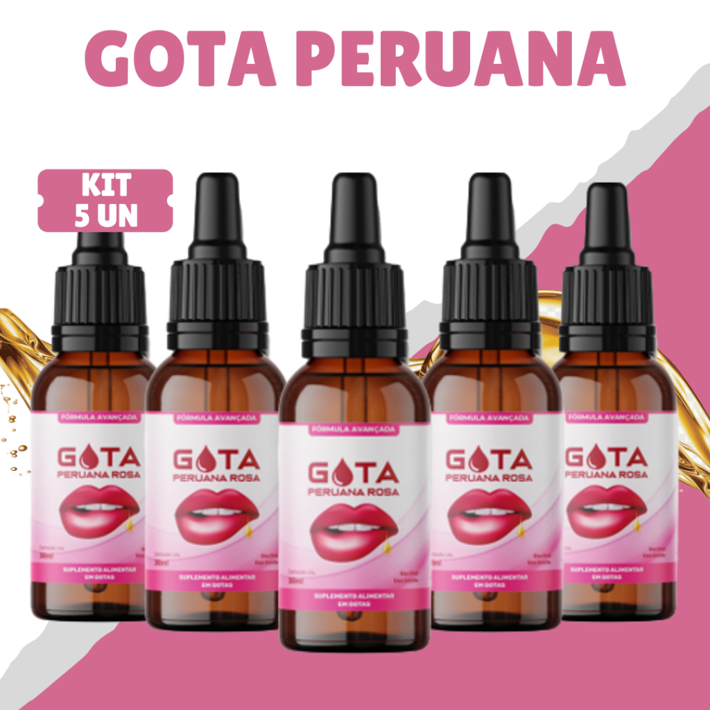 5 Gota Peruana Original 30ML Super Oferta | Shopee Brasil