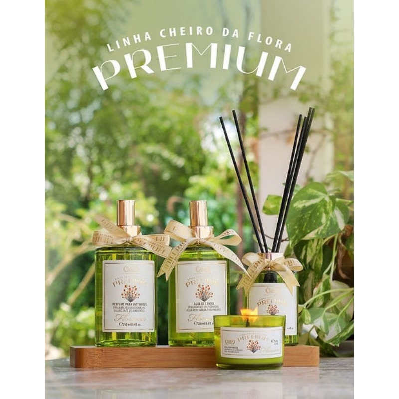 KIT COMPLETO LINHA CHEIRO DA FLORA PREMIUM | FLORA PURA | Shopee Brasil