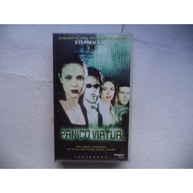 Fita Vhs Panico Virtual Original Legendado | Shopee Brasil