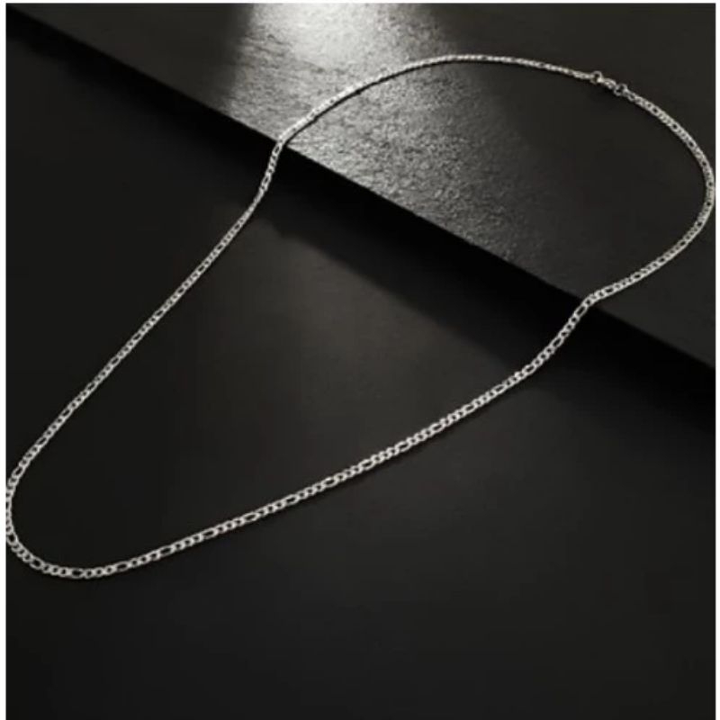 Corrente Masculina 3x1 5,6mm 60cm Folheado Ouro 18k | Shopee Brasil