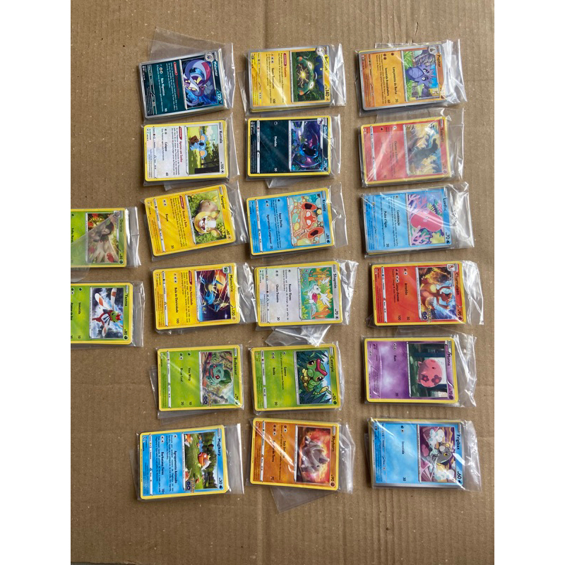 Carta Pokemon Original - Pacote com 10 Booster Pokemon Cartinha Pokemon ...