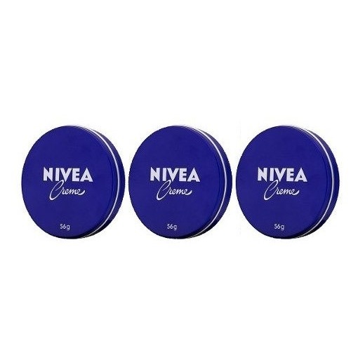 Kit 3 Cremes Hidratante Nivea Lata 60ml - Cuidados com o Corpo | Shopee Brasil