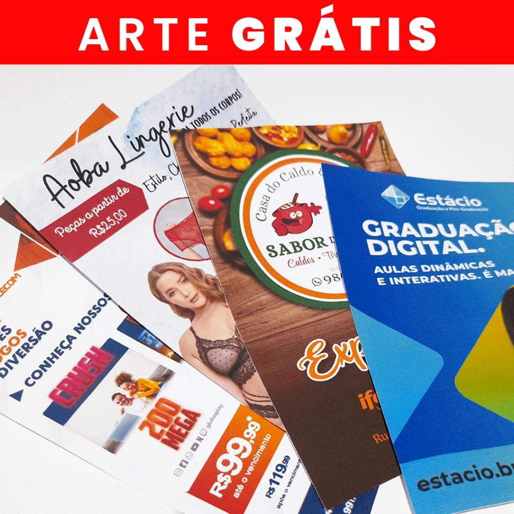 Panfletos/Folder/Flyers 3000 un. 10x14 - SÓ FRENTE | Shopee Brasil