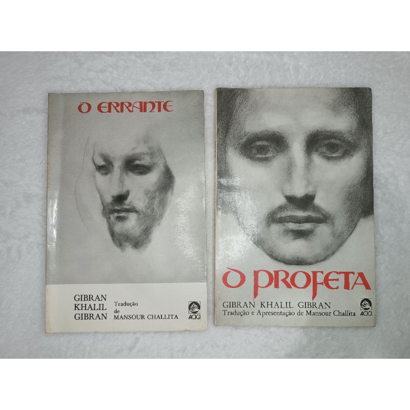 Livros Gibran Khalil - O Errante e O Profeta | Shopee Brasil