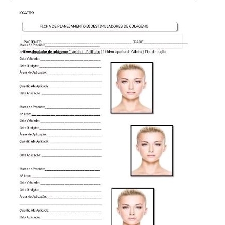 ficha anamnese BIOESTIMULADOR completa, envio por email com seu logo pronto. | Shopee Brasil