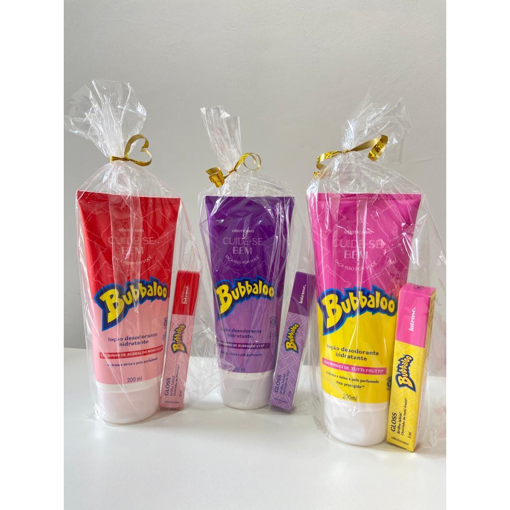 Kit Bubbaloo O boticário Presentes | Shopee Brasil