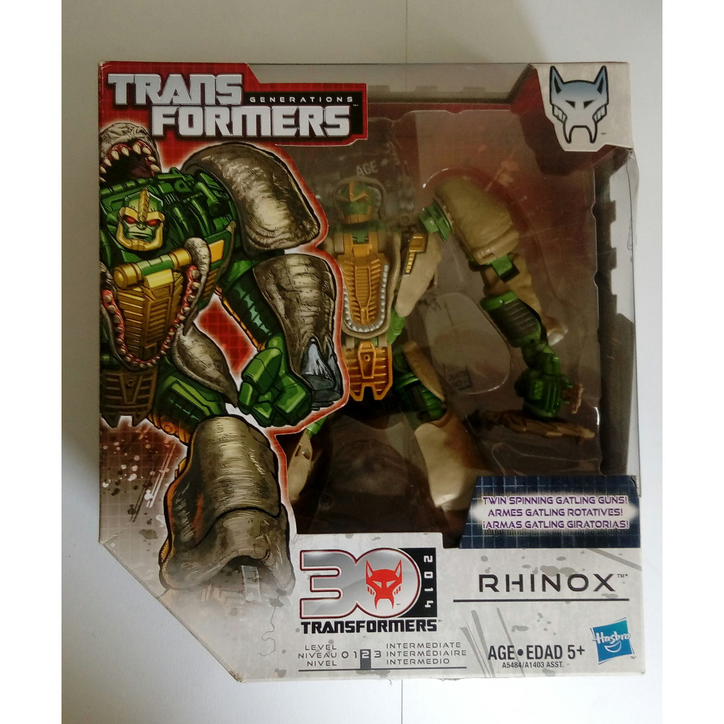 Transformers Beast Wars - Rhinox - Edição De 30 Anos | Shopee Brasil